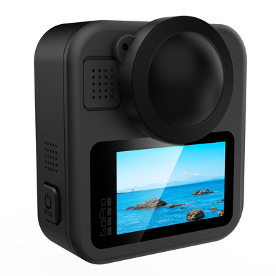 适用GoProMAX2软硅胶镜头电池盖