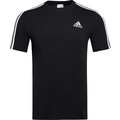 Adidas/阿迪达斯正品夏季男士柔软透气经典休闲经典短袖T恤KU3923