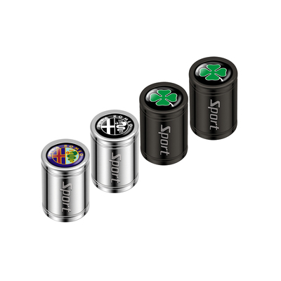 适用于 阿尔法罗密欧giulia改装碳纤维气门嘴帽Stelvio轮胎气嘴盖