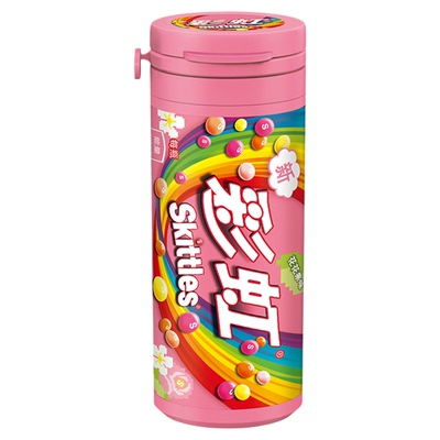 SKITTLES彩虹软糖花花果味30g