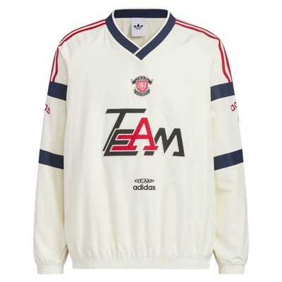 阿迪达斯男运动休闲宽松长袖球衣