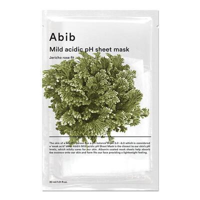 Abib阿彼芙弱酸性复活草含生草面膜女补水保湿30片