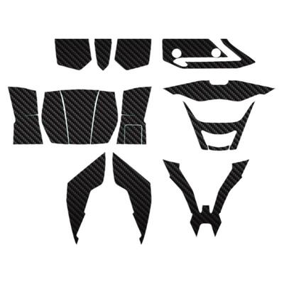 适用豪爵afr125碳纤维贴纸