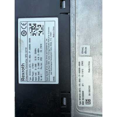 议价Rexroth VFC3210变频器，0.75KW，0-24