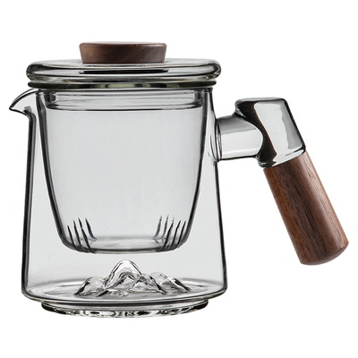 叁旬远山泡茶壶玻璃茶具
