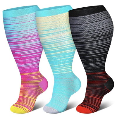 R 96901 Compression Socks for Running 跑步压缩袜 跨境欧