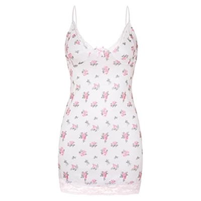 睡衣网纱蕾丝边纯欲睡衣