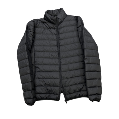 轻便保暖90白鸭绒填充立领羽绒服