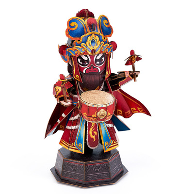 乐立方英歌舞宋江水浒英雄武松3D立体拼图非遗拼装国风潮玩送礼