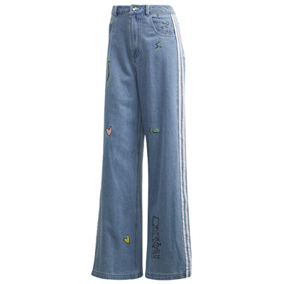 阿迪达斯女子休闲运动长裤