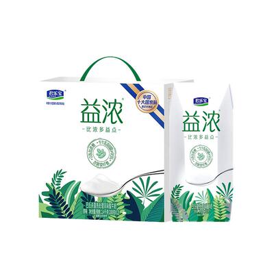 君乐宝益浓0添加蔗糖酸奶