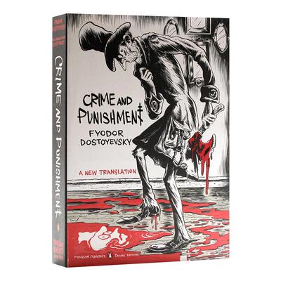 英文原版 Crime and Punishment 罪与罚 Penguin Classics Deluxe Edition 英文版 进口英语原版书籍