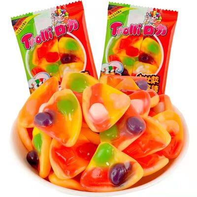儿童大礼盒橡皮糖Trolli比萨披萨