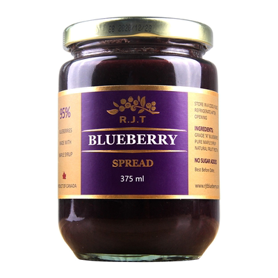 RJT加拿大原装进口瓶装蓝莓果酱