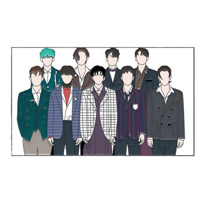 NINEPERCENT永远的百分之九徽章