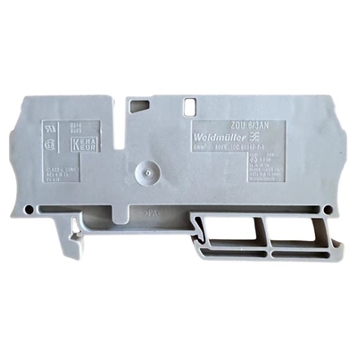 一进二出接线端子魏德米勒弹片式