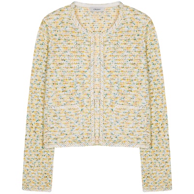 CRUSH彩点花呢长袖夹克