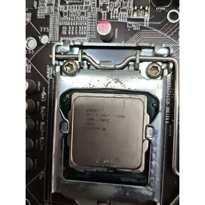可维修议价  Inteli72600S处理器2.8GLGA1155接口虹H61主板主板接