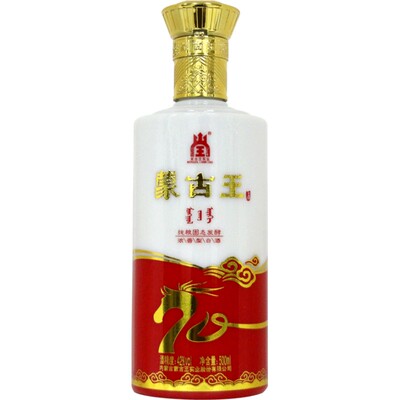 2瓶装42度大庆浓香粮食白酒