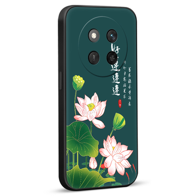 彧玺适用于山水风景画huawei华为荣耀x60pro中国风手机壳brp-an00超好看6.78寸硅胶防摔外壳honorx60pro时尚