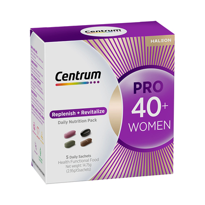 【自营】【U先试用】善存DK2.5营养包女Pro40+辅酶复维5包/盒