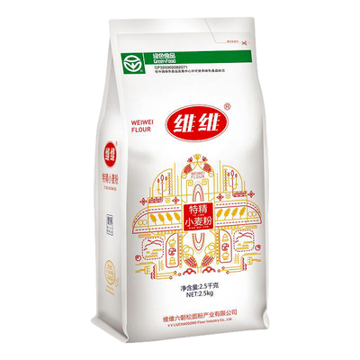 维维面粉雪花粉特精粉家用富强粉