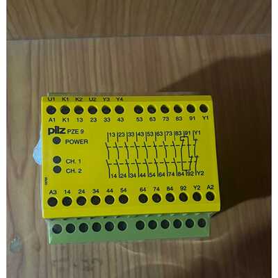 pilz皮尔兹安全继电器 PZE 9 774150