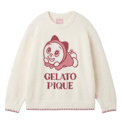 gelato pique26春夏新品女睡衣半边绒哆啦A梦套头衫PWNT261015