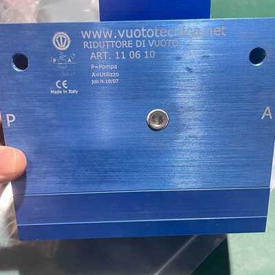 【请询价】意大利VUOTOTECNICA 110610真空稳压器，原装