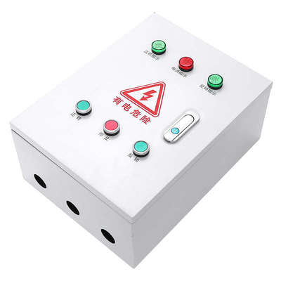 三相控制电机正反转配电箱搅拌机卷扬机吊机倒顺开关可逆控制箱