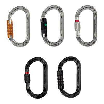 PETZL攀索OK锁O型M33锁户外攀岩主锁专业登山扣高空作业安全挂钩