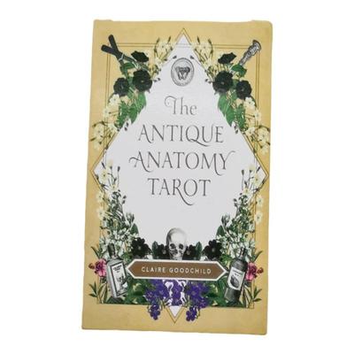 人体骨骼骷髅塔罗牌78张韦特牌