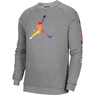 Nike/耐克官方正品JORDAN 男子加绒圆领运动套头衫卫衣DO9153-673