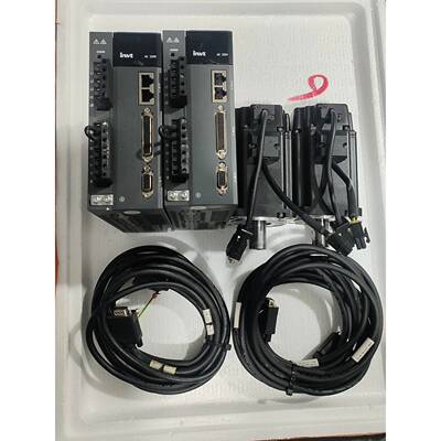 可维修议价  英威腾伺服电机套装750W电机型号SVML080R7G2SA01000