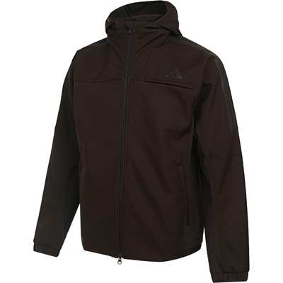 Adidas/阿迪达斯正品2025冬季款男士日常连帽耐穿梭织外套KG5180