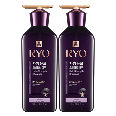 【38抢购】RYO吕紫吕洗发水控油保湿强韧护发素洗发露