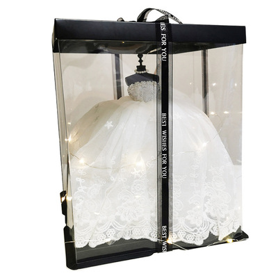 生日礼物送女友闺蜜diy婚纱模型