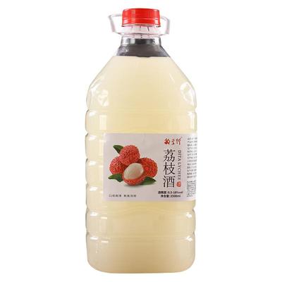 原浆酿造发酵荔枝米酒5度微醺