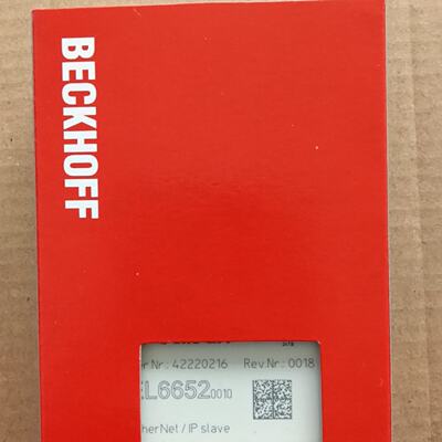 【询价】BECKHOFF倍福模块EL6652-0010现适用
