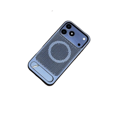 适用苹果17手机壳蜂窝散热16plus