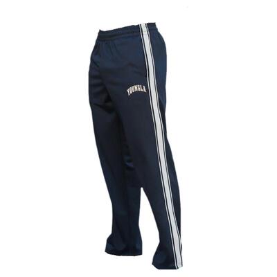 YoungLa春秋织带运动休闲长裤子