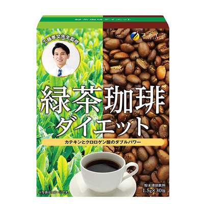 日本FINE绿茶咖啡速溶