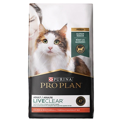 冠能猫粮LiveClear畅抚美国进口鸡肉三文鱼成抗过敏原皮肤胃敏感