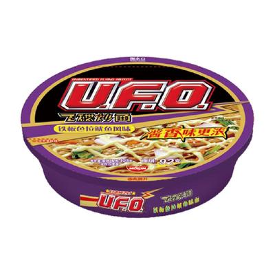 日清代餐零食色拉鱿鱼风味泡面