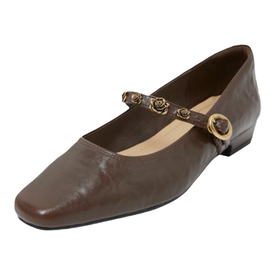 康莉玛丽珍鞋低跟单鞋