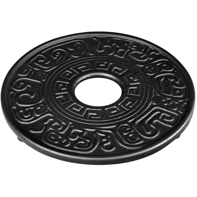 南部铁器日本富贵黑点龟鹤茶壶垫