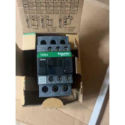 可维修议价  全新TeSys直流接触器LC1D38BD24VDC原装正品带原包装