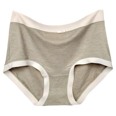 彩田再生纤维女暖身磨毛发热内裤