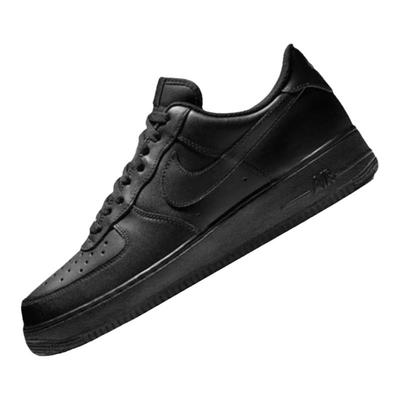 耐克男女空军一号低帮黑武士板鞋