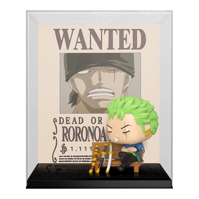 Funko海贼王索隆悬赏令封面手办